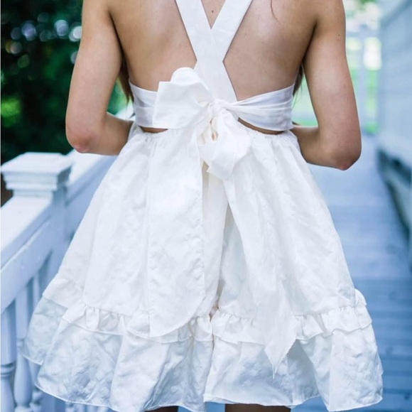 Mable | Dresses | Mable Cream Ruffled Tiered Dress | Poshmark